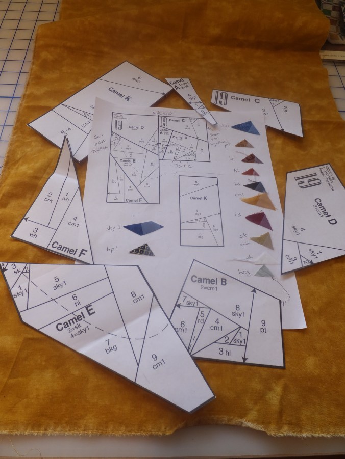 Nativity paper-pieced quilt – part three | Life's Loose Threads
