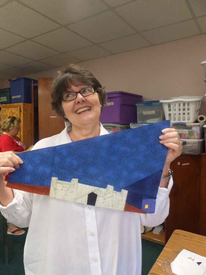 Nativity paper-pieced quilt – part three | Life's Loose Threads