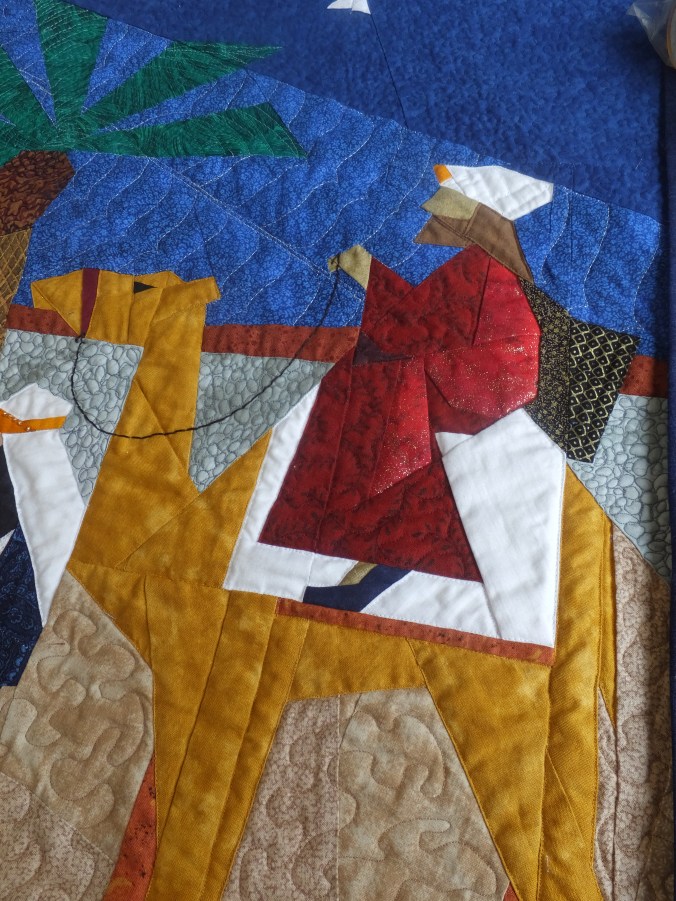 Nativity paper-pieced quilt – part nine – it’s done! | Life's Loose Threads